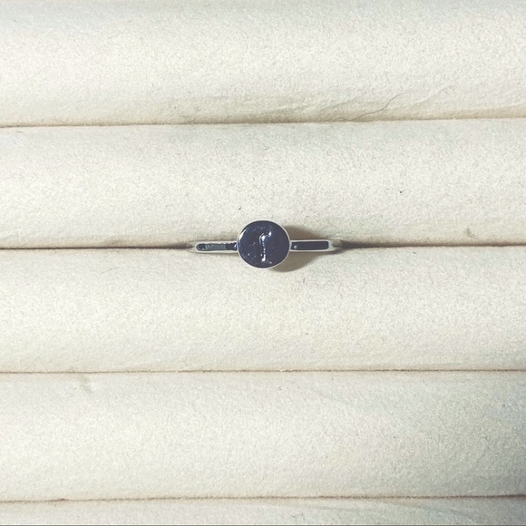 Jewelry | Silver Letter R Ring | Poshmark